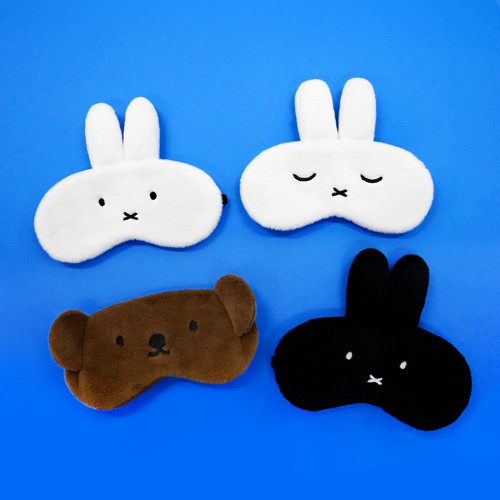 Cute Miffy Eye Mask: Soft Sleep Mask with Adjustable Strap