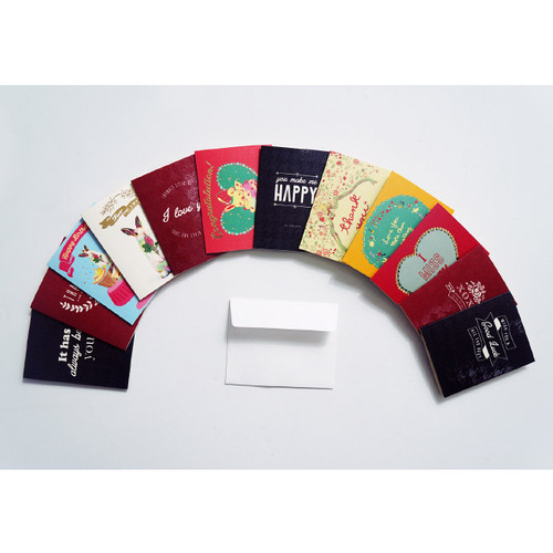 After the rain Mini message card fallindesign.com