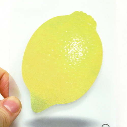 Gipbmm Lemon sticky memo notes 20 sheets - fallindesign
