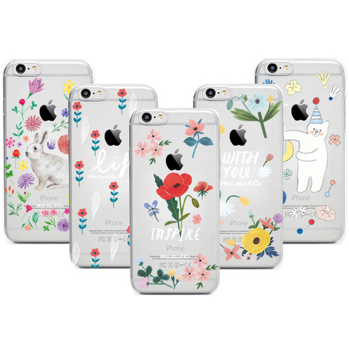 With Alice Rim TPU soft iPhone 6 plus smartphone case