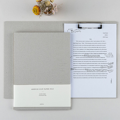 Ardium Simple paper pad holder with clip - fallindesign