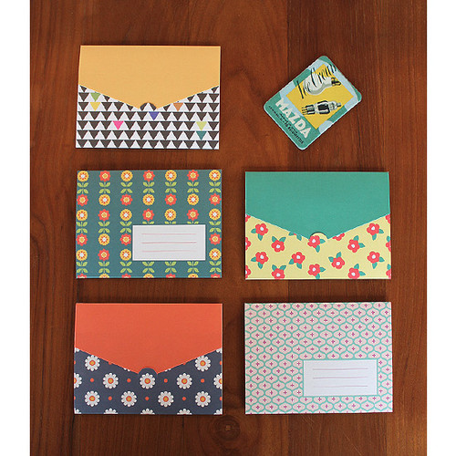 Gentle Wave Northern Europe pattern small card set - fallindesign