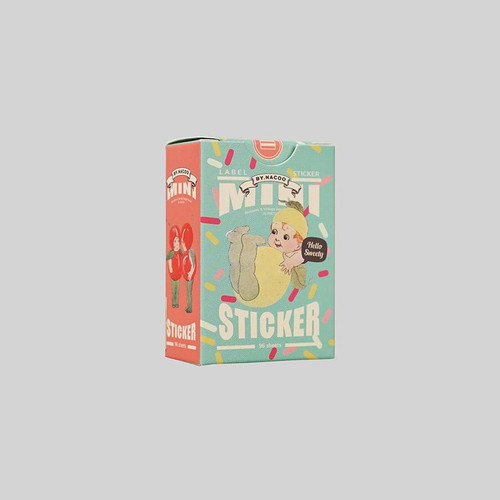 Sweety Mini Stickers for Journaling: Cute Label Sticker Pack