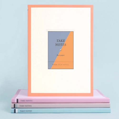 Rihoon Take notes lined notebook ver2 - fallindesign.com