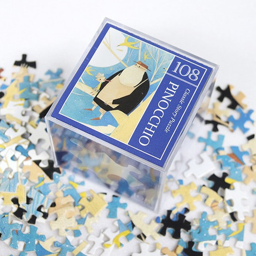 Indigo Fairy tale 108 piece jigsaw puzzle - Pinocchio