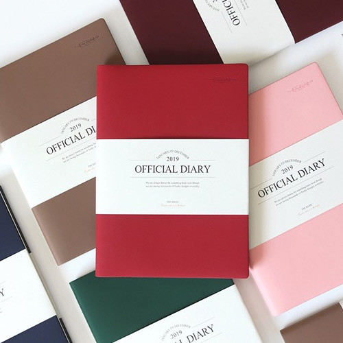 Indigo The Basic official undated monthly diary notebook