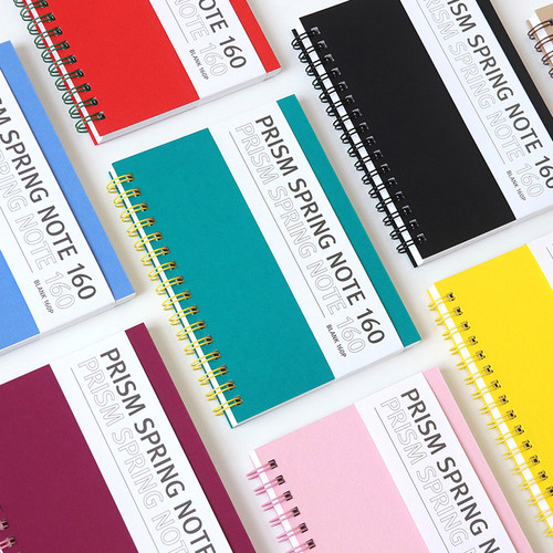 Indigo Prism small spiral blank notebook - Fallindesign.com