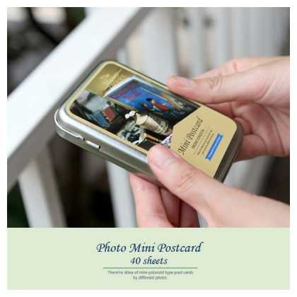 Indigo Photo mini postcard from London 40 sheets