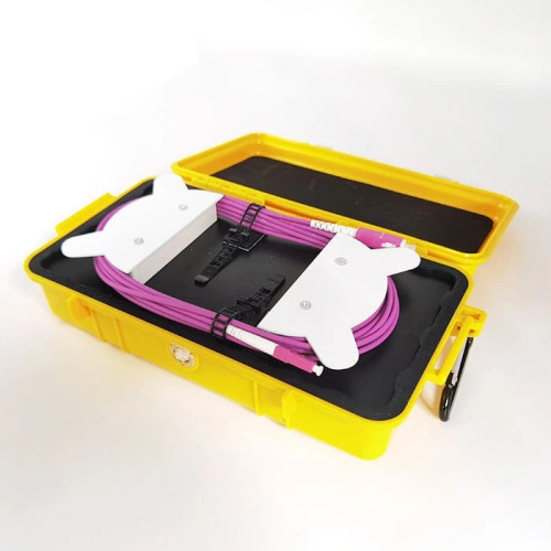 Fiber Optic OTDR Launch Cable Box, OM4 OTDR Launch box,Multimode 1000m ...
