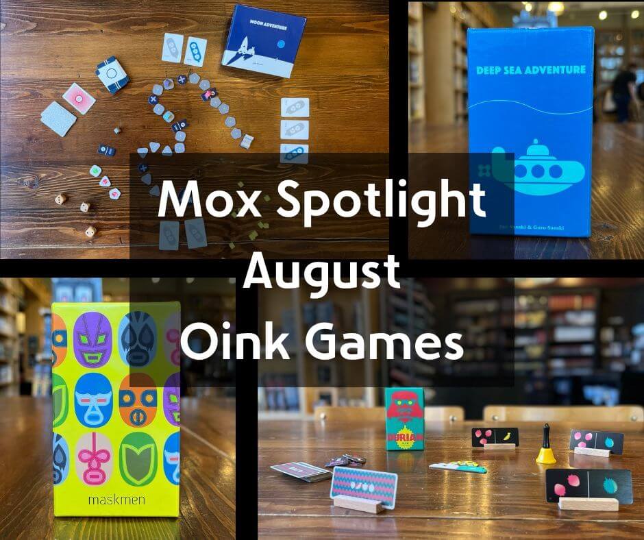 Mox Spotlight August: Oink Games - Mox Boarding House Mox Spotlight August: Oink Games - Mox Boarding House