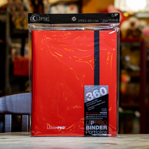 Ultra PRO Binder - Eclipse Apple Red 360
