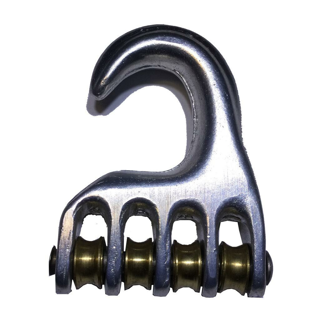 Chinook Windsurfing 4 Wheel Pulley Hook - 24-7 Boardsports