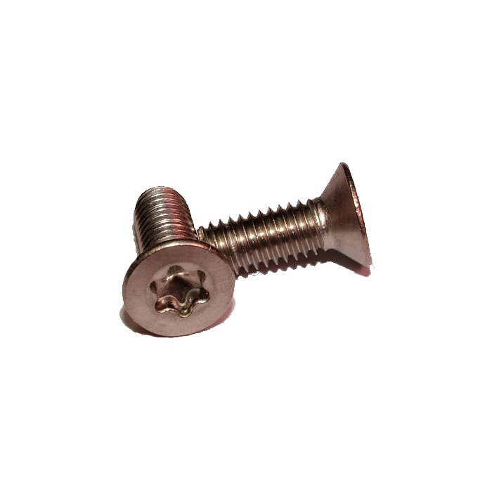 Torx M6 TX30 Counter Sunk A4 Stainless Screws - 24-7 Boardsports
