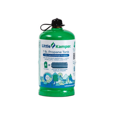 Little Kamper 1 lb Propane Tank - Expedition Superstore