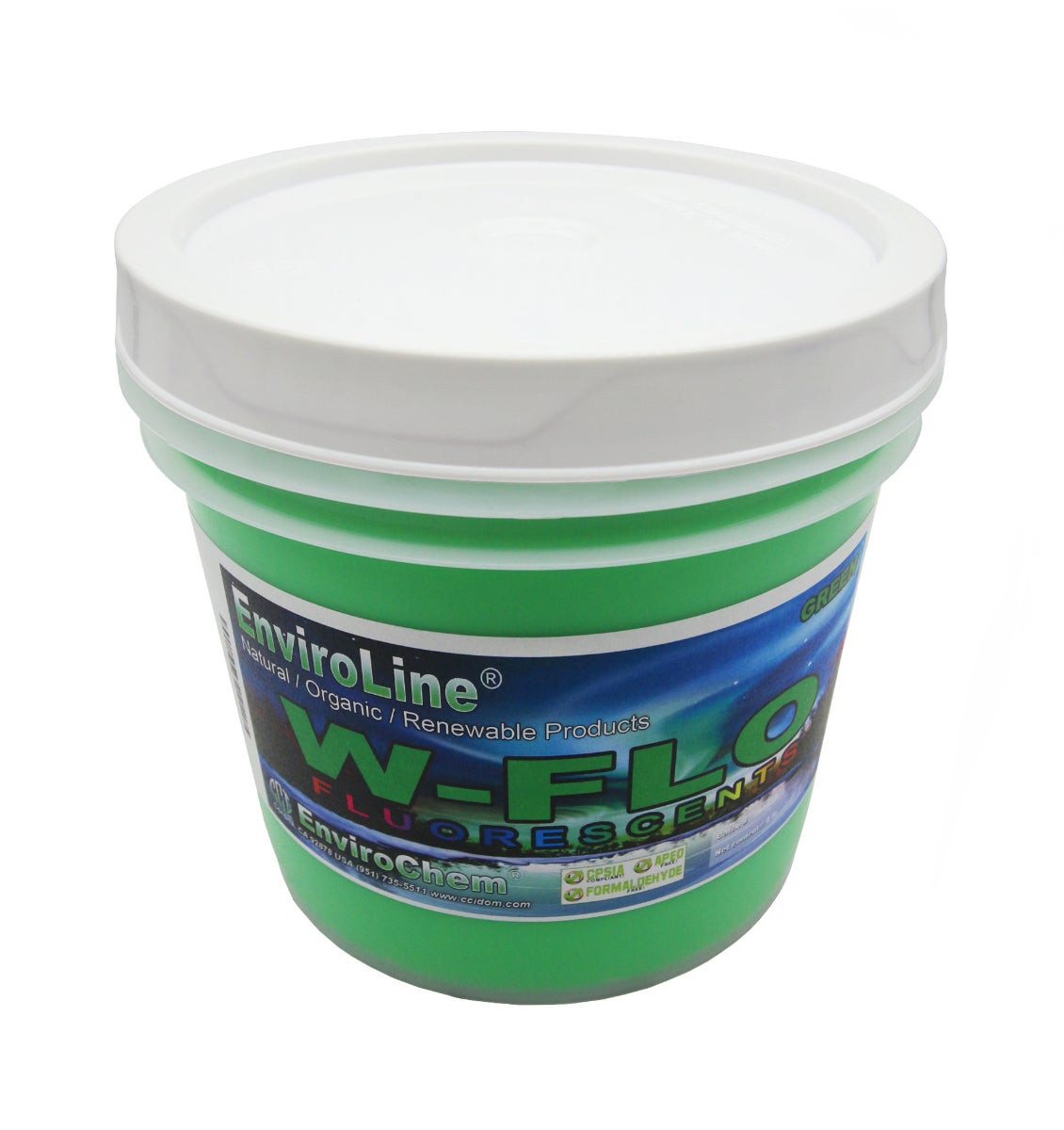 W-FLO Green Water-Based Ink Fluorescent Screen Printing