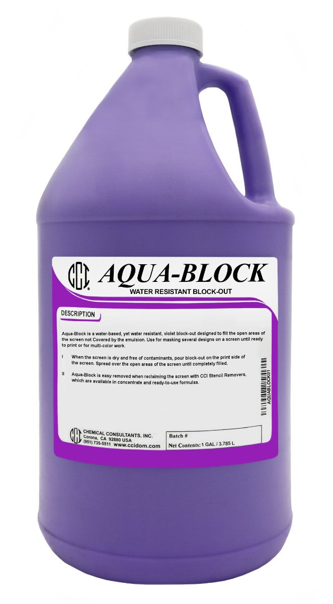Aqua-Block Water Resistant Block-Out
