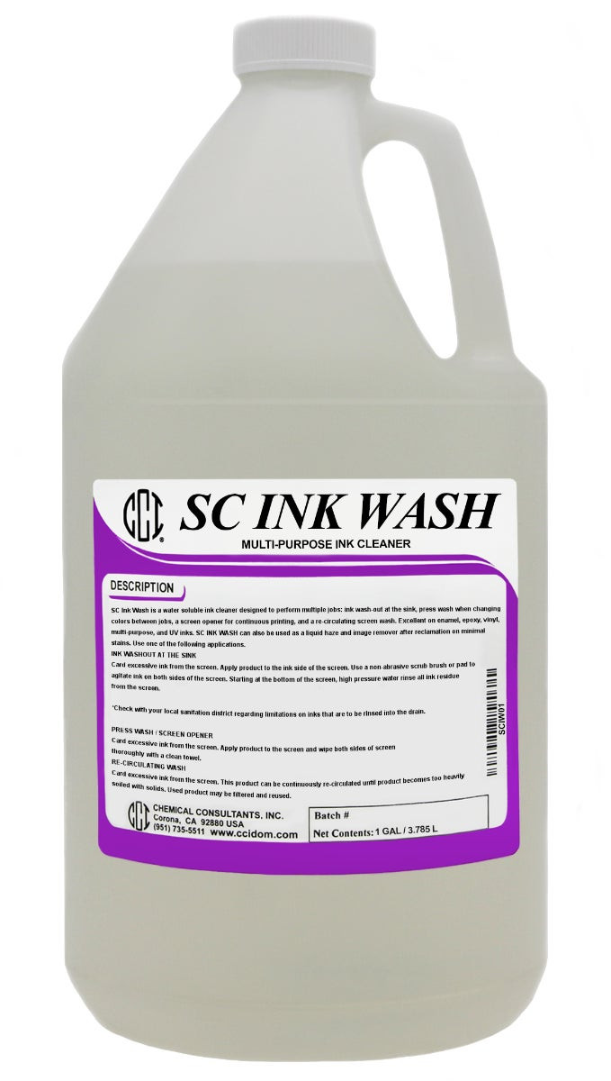 Chemistry - Ink Cleaners - Ink Wash / Screen Wash - Page 1 - Chemical ...