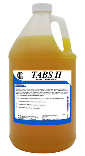 TABS II Super Concentrated Fabric Degreaser