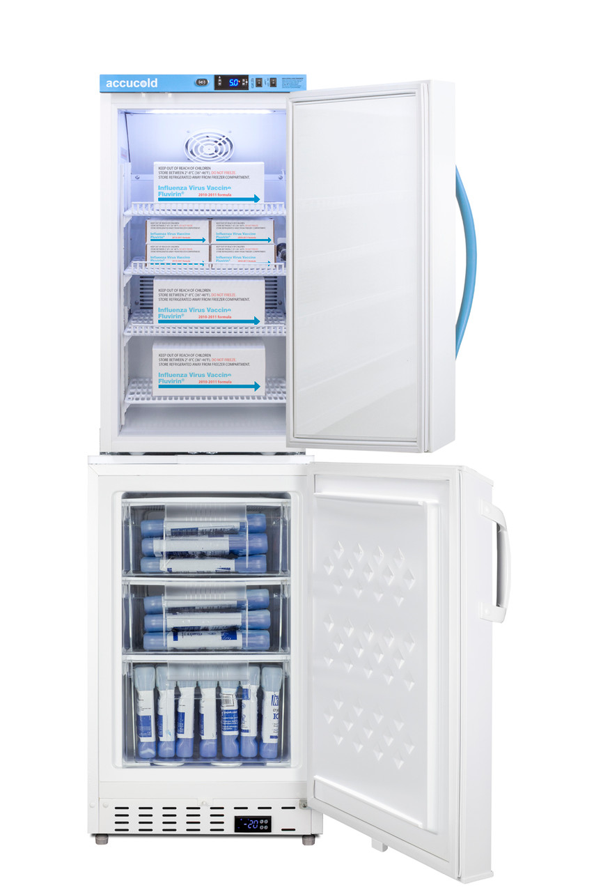 Accucold 20" Wide Vaccine Refrigerator/Freezer Combination, CDC/VFC ...