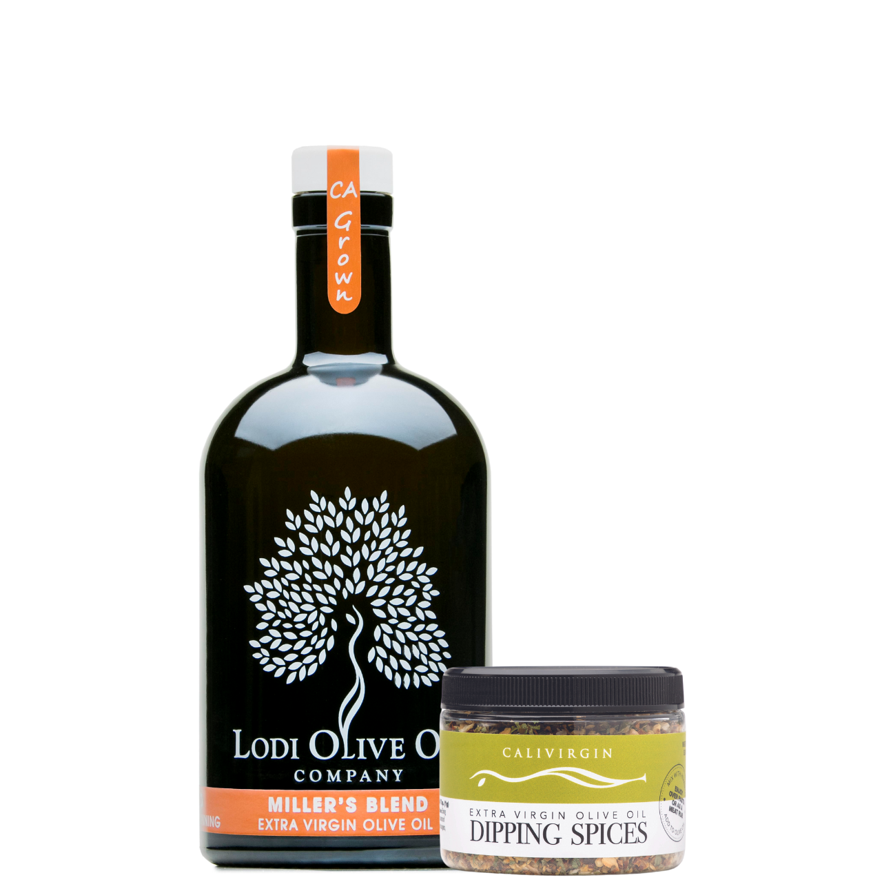 Olive Oil and Dipping Spices Gift Bag Set