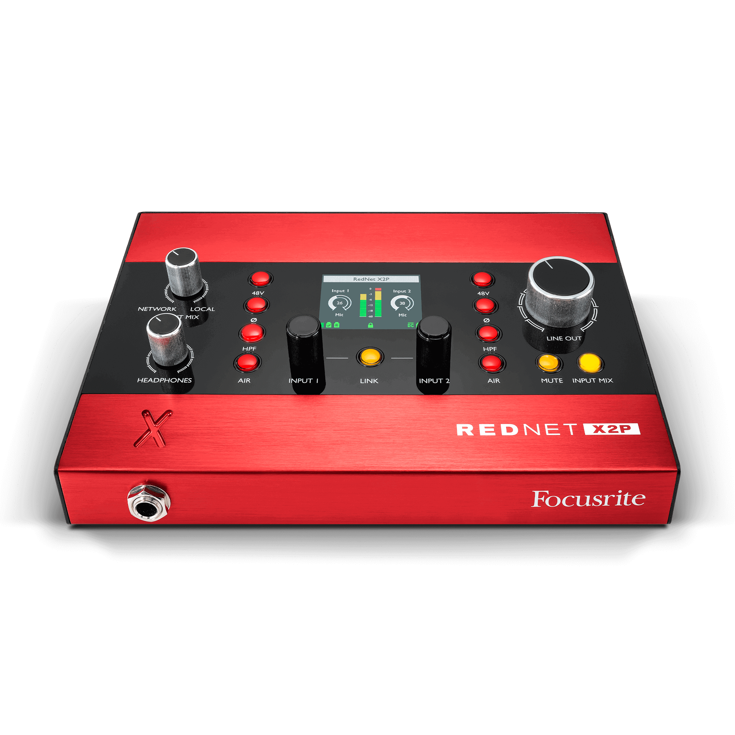 RedNet X2P | Focusrite