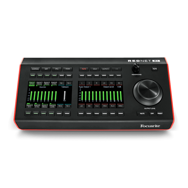 RedNet Interface Range | Focusrite