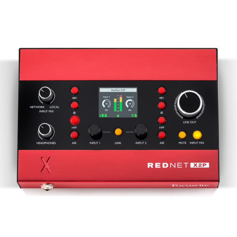RedNet X2P | Focusrite