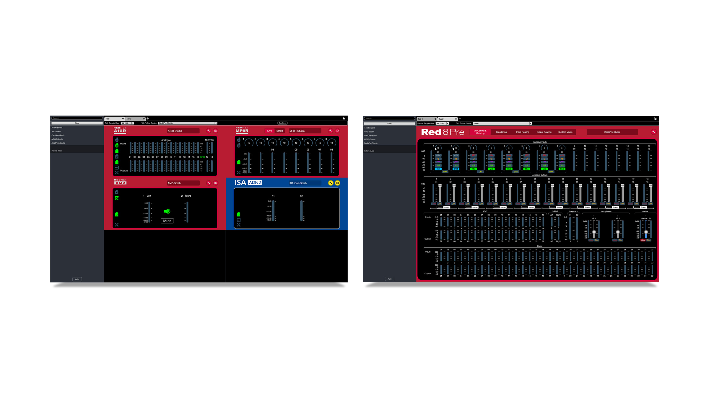 RedNet Control | Focusrite