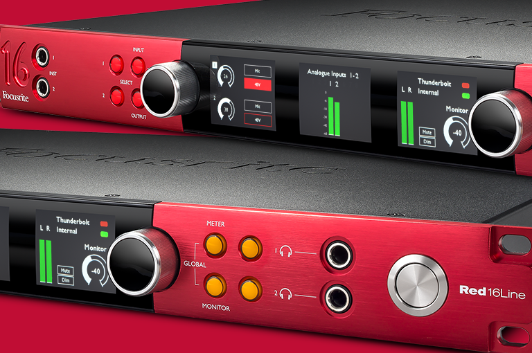 Red 16Line Interface Out Today - Focusrite