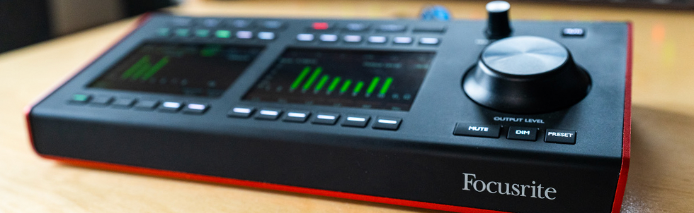 Focusrite RedNet R1 Desktop Remote Controller Chosen by Leading Audio ...