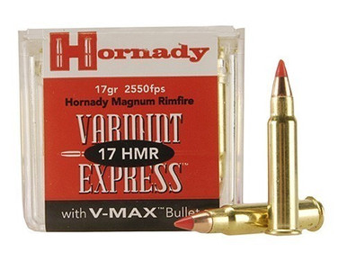 Hornady 17 HMR 17gr V-MAX Box of 50 - SFRC