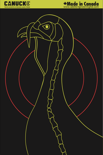 Canuck Reactive Splatter 12"X 18" Turkey Targets Pk of 10 - SFRC