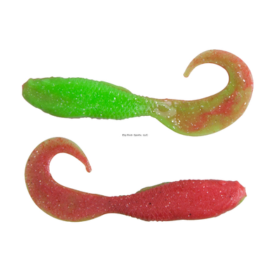 Berkley Gulp Swimming Mullet, 4" 10Pk, Nuclear Chicken