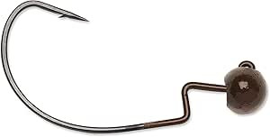 VMC Finesse Rugby Jig 1/8 Oz, Brown, 4 Pack