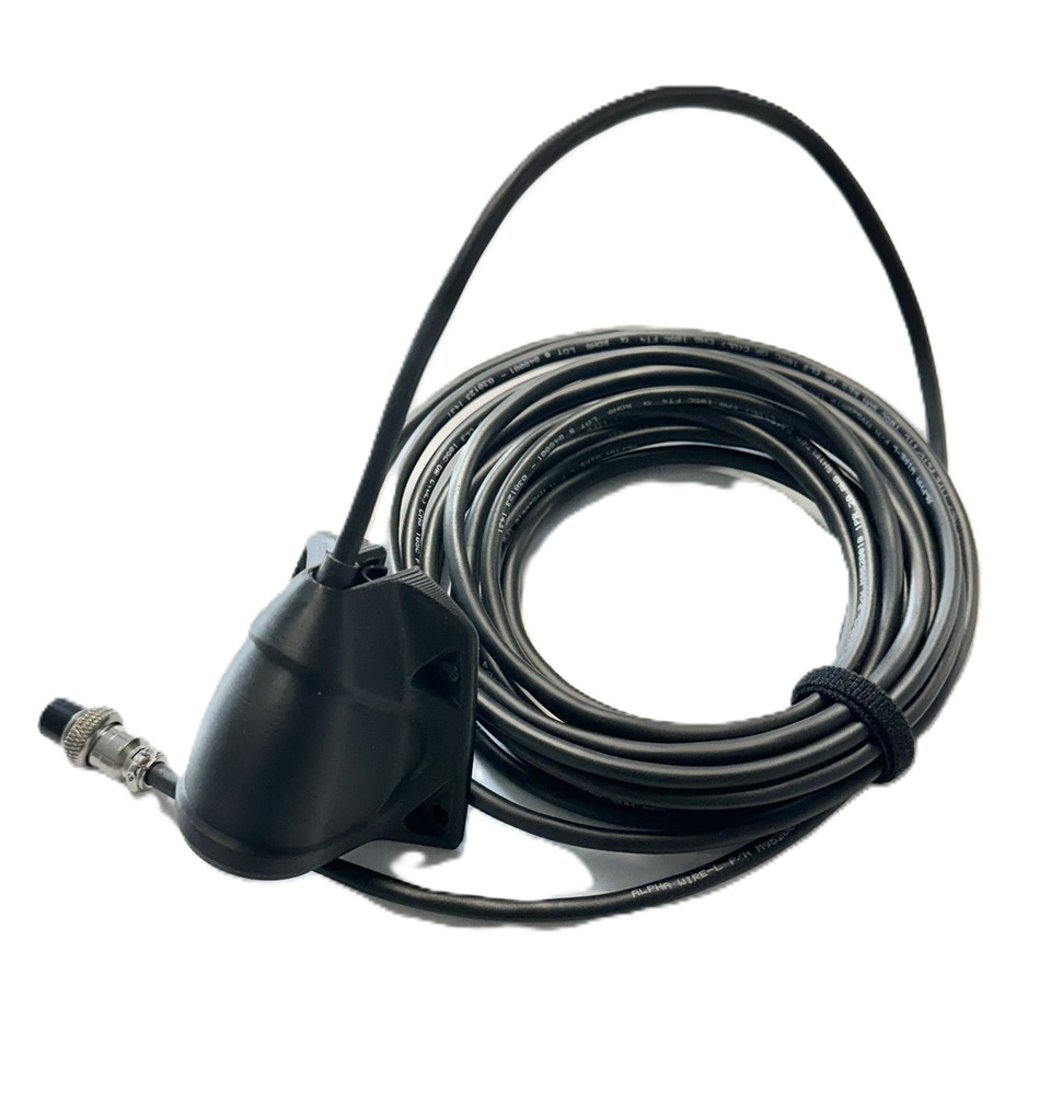 Fish Hawk Universal Transducer w/20 ft. cable - Fish Hawk Electronics