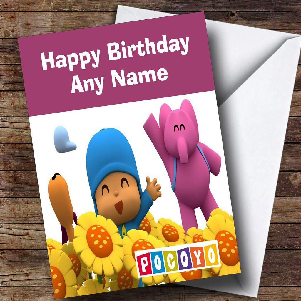 Teletubbies Personalised Children's Birthday Card - The Card Zoo