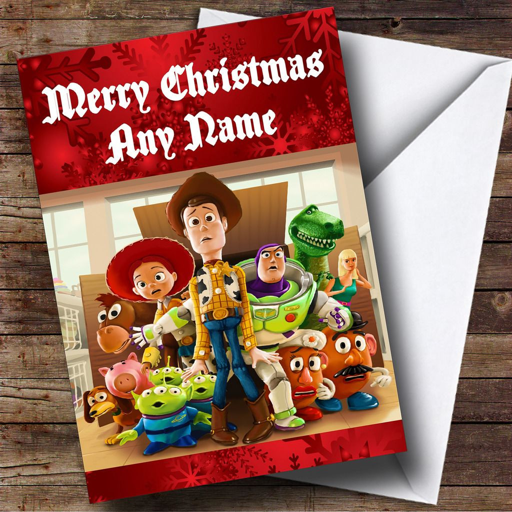 Toy Story Characters Personalised Birthday Card - The Card Zoo