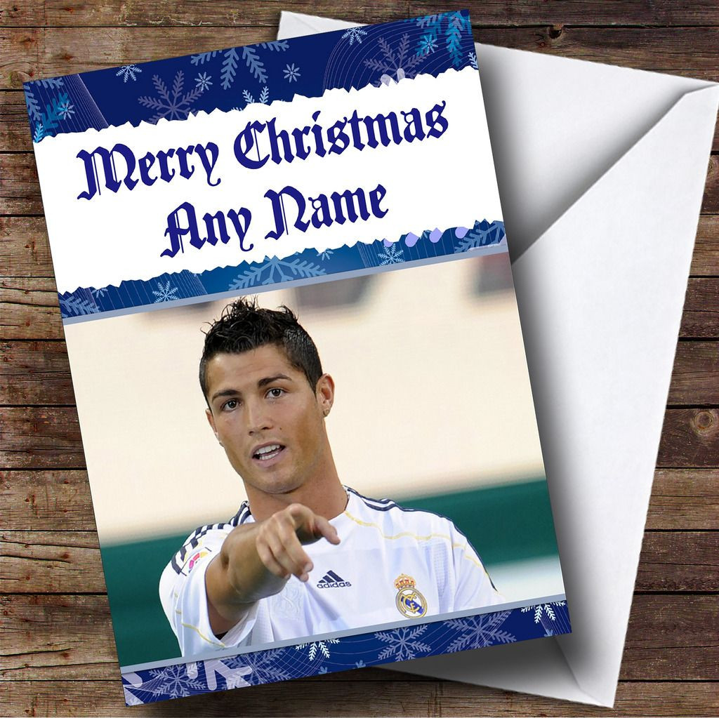 Ronaldo Personalised Birthday Card - The Card Zoo