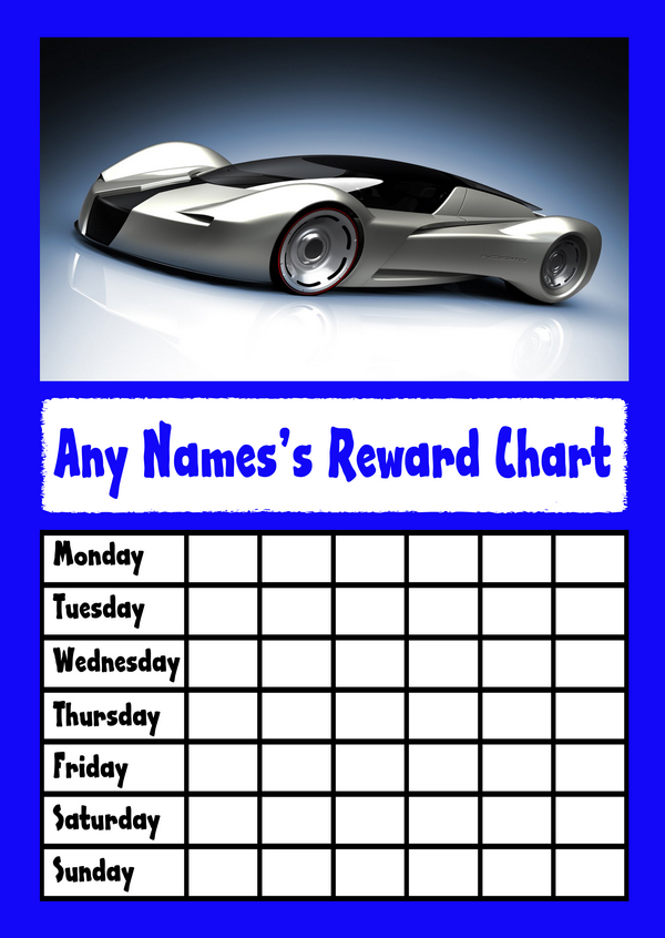 Power Rangers Star Sticker Reward Chart - The Card Zoo