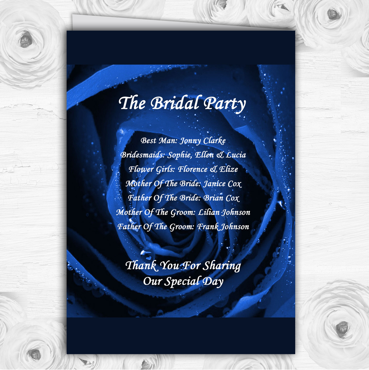 Blue rose order store