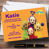Teletubbies Personalised Children's Birthday Party Invitations - The ...