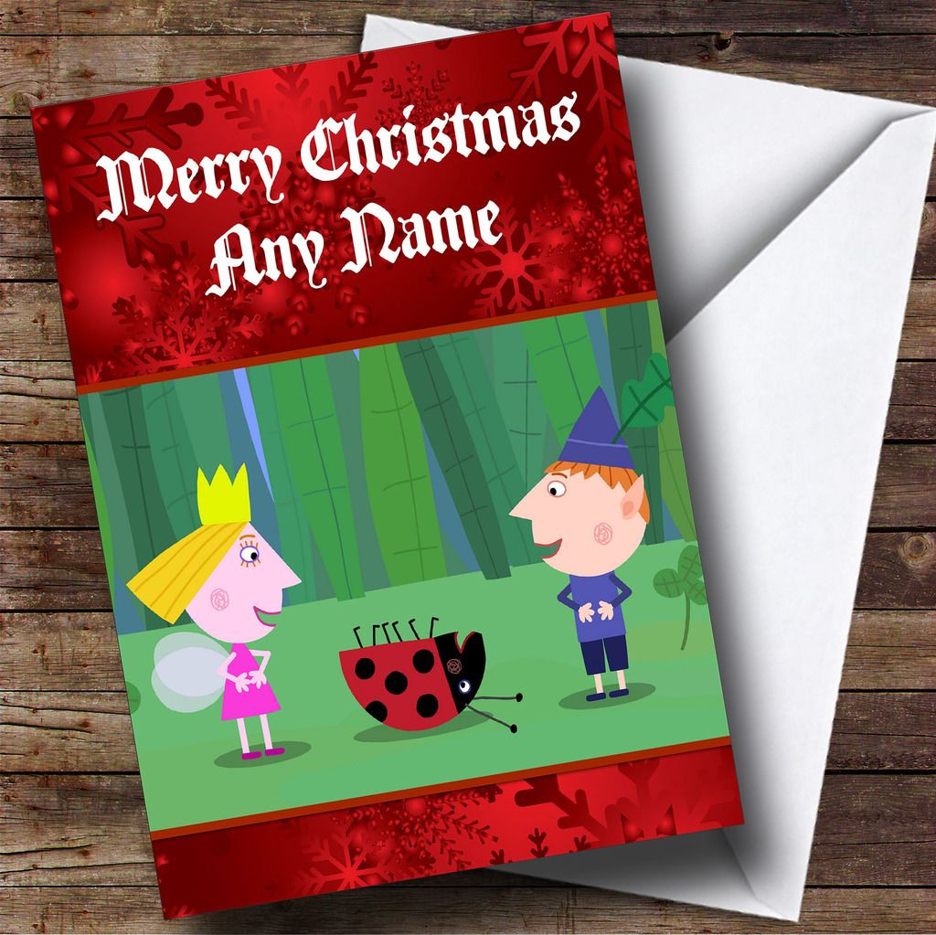 Ben and Holly's Little Kingdom Holly Personalised Birthday Card - The ...