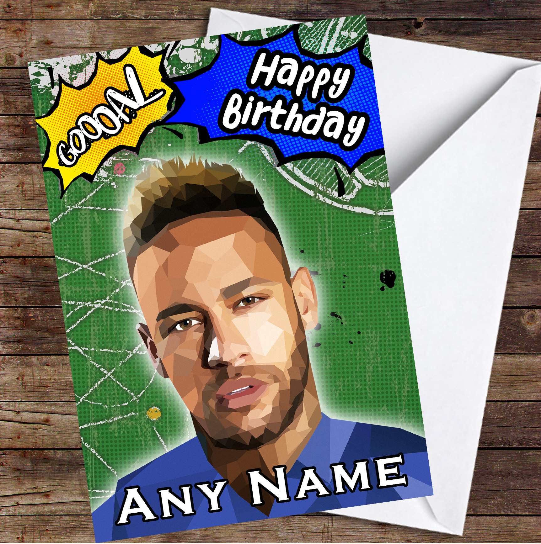 Ronaldo Personalised Birthday Card - The Card Zoo