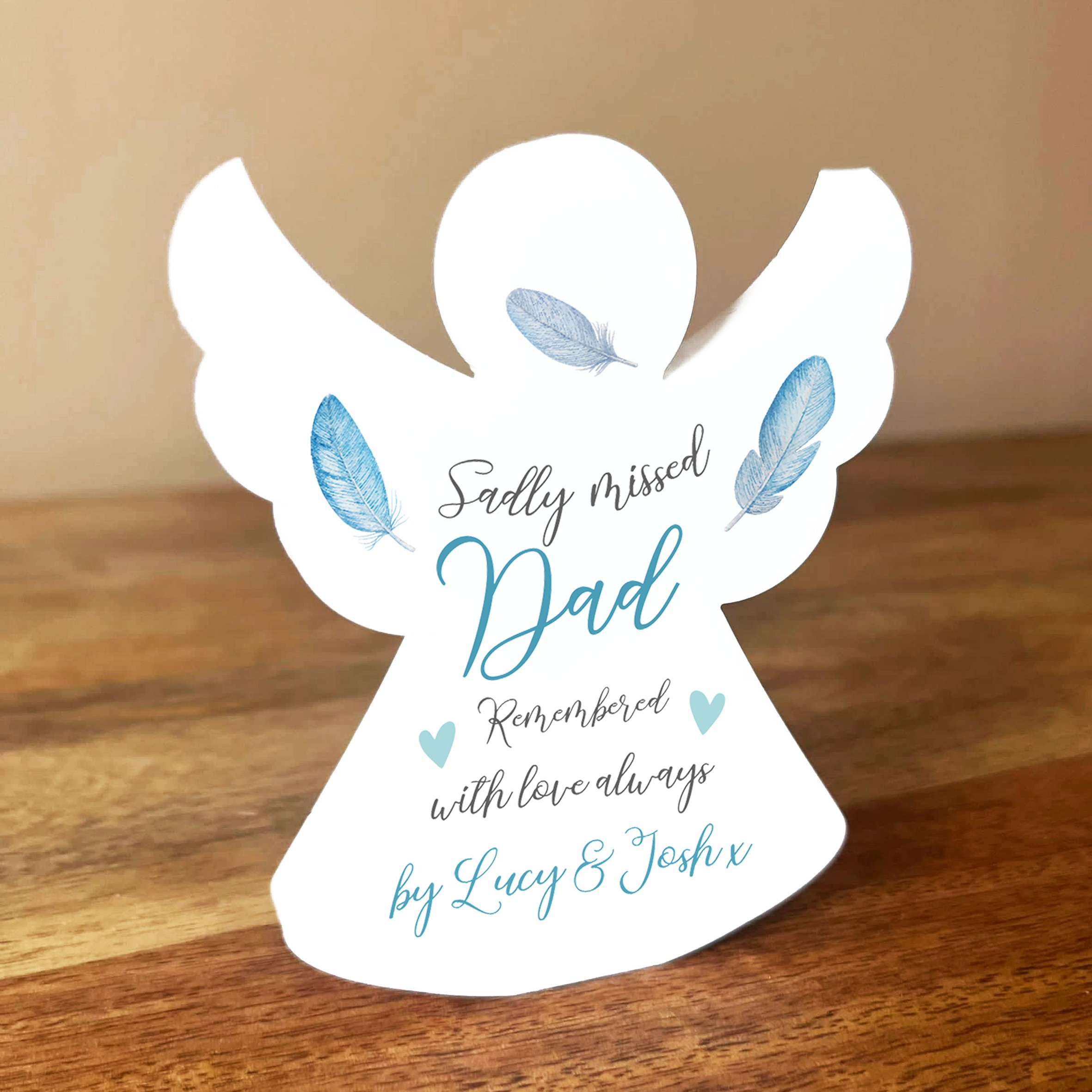 Sadly Missed Dad Remembered Memorial Angel In Memory Memorial ...