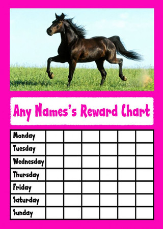 Peppa Pig Pink Star Sticker Reward Chart - The Card Zoo