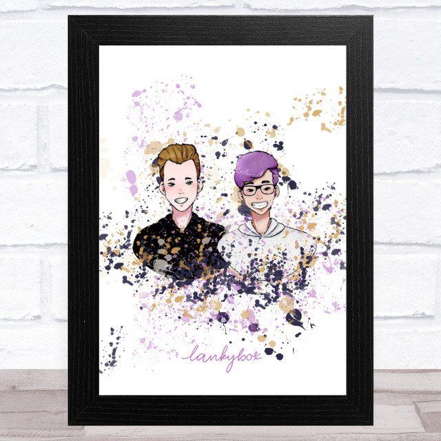Lankybox Justin & Adam Blue Children's Kids Personalised Birthday Card ... Lankybox Justin & Adam Blue Children's Kids Personalised Birthday Card ...