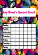 Disney Princess Star Sticker Reward Chart - The Card Zoo