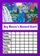 Cinderella Star Sticker Reward Chart - The Card Zoo