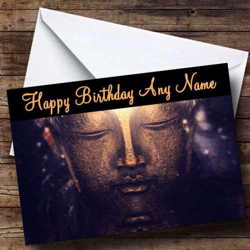 Buddha Personalised Birthday Card - The Card Zoo