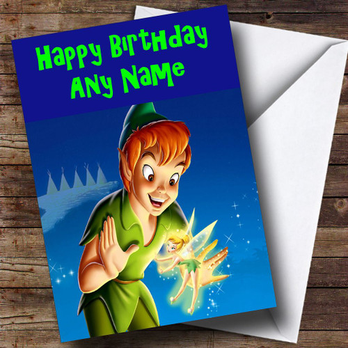 Peter Pan Personalised Birthday Card - The Card Zoo